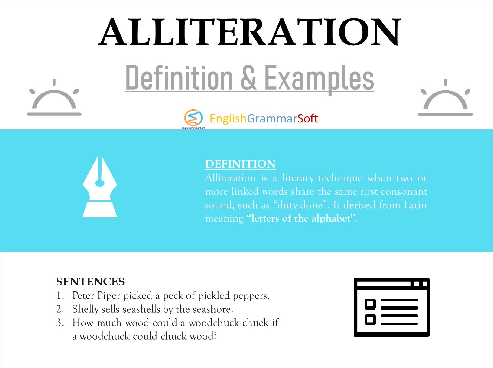 Alliteration Definition