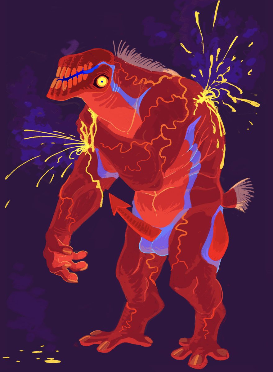 「Mars, Lord of blood 」|Dimetrodoneのイラスト