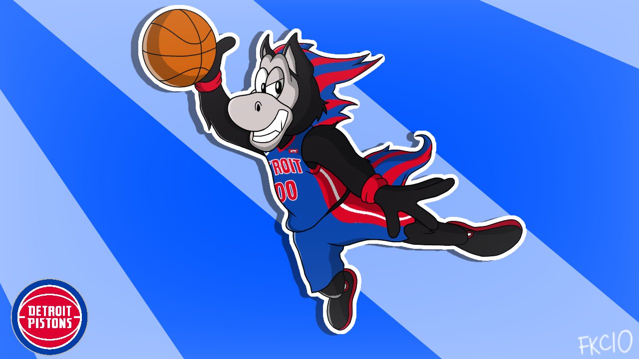 Pistons Mascot