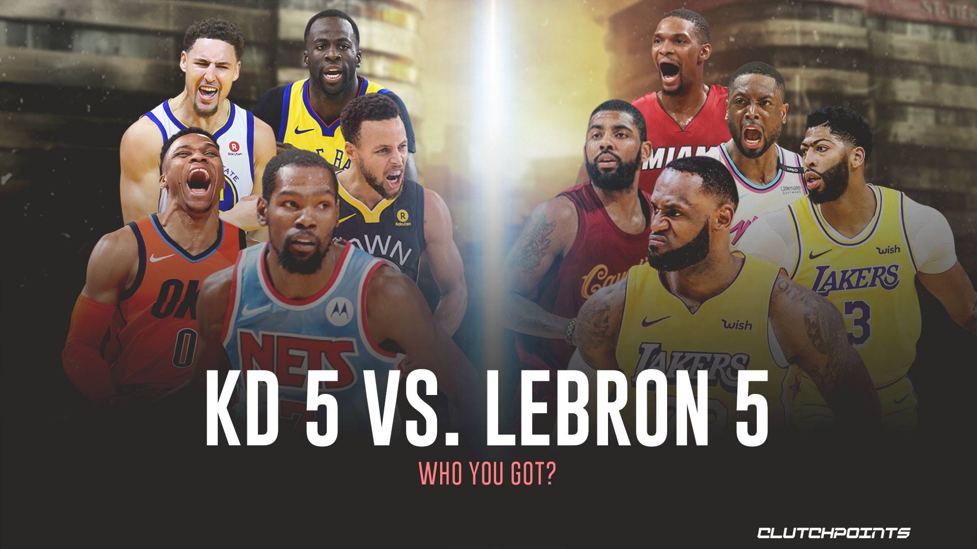 Kevin Durant Vs Lebron James Wallpaper 2022