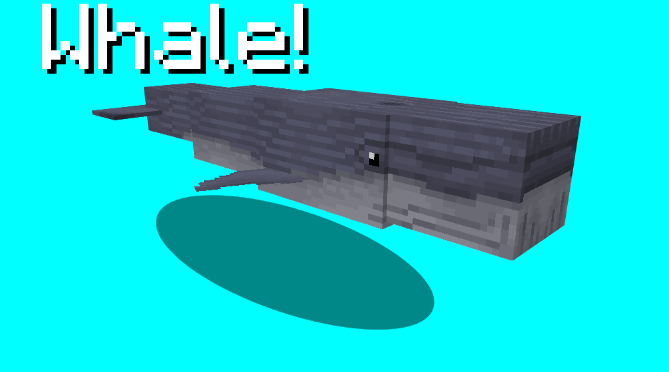 Minecraft Blue Whale Blue Whale Png Designs, Themes, Templates And