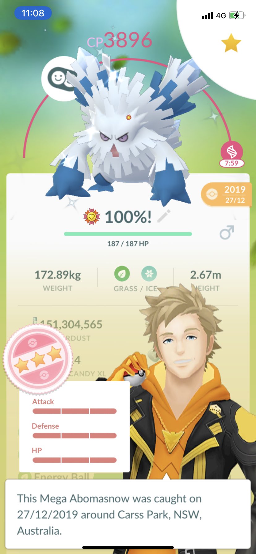 Shiny Mega Abomasnow