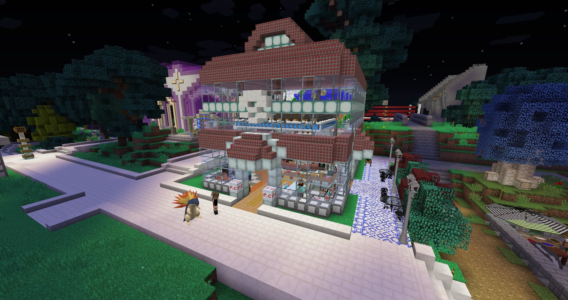 Pokemon Center Minecraft