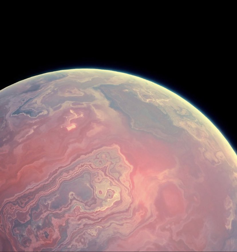 Pale Pink Planet Nasa