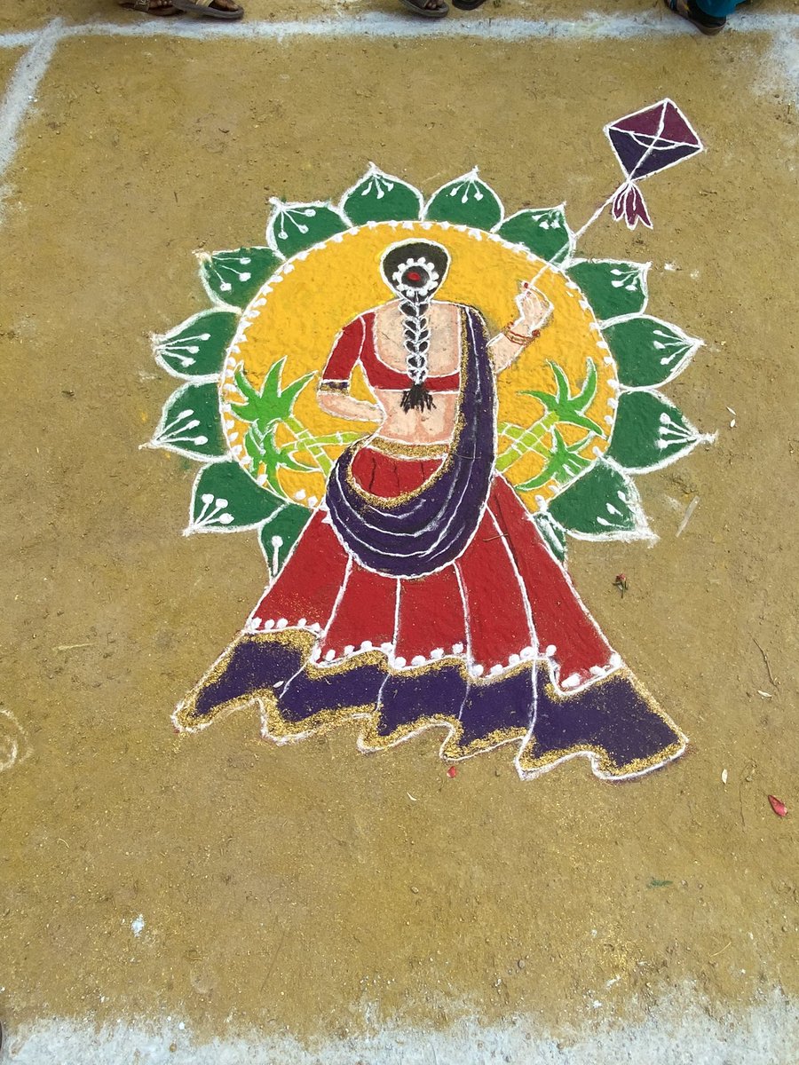 Rangoli Competition Winners