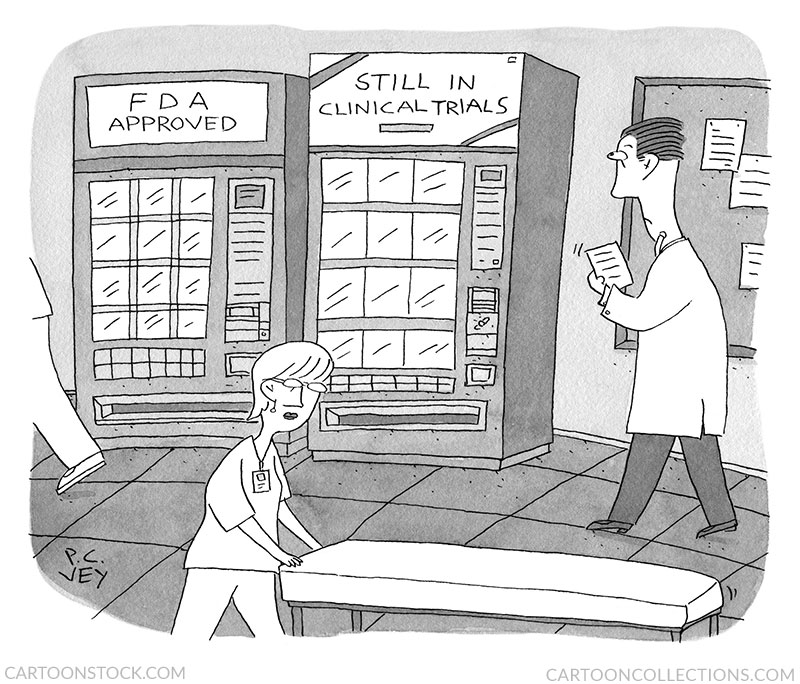Clinical Trials Cartoons