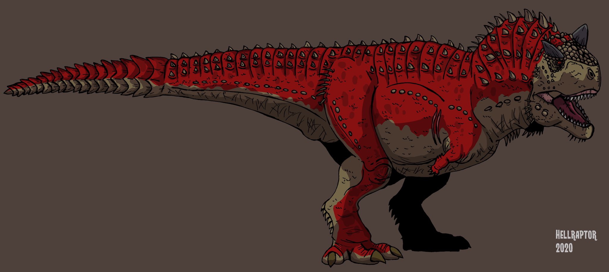 Carnotaurus Disney Art