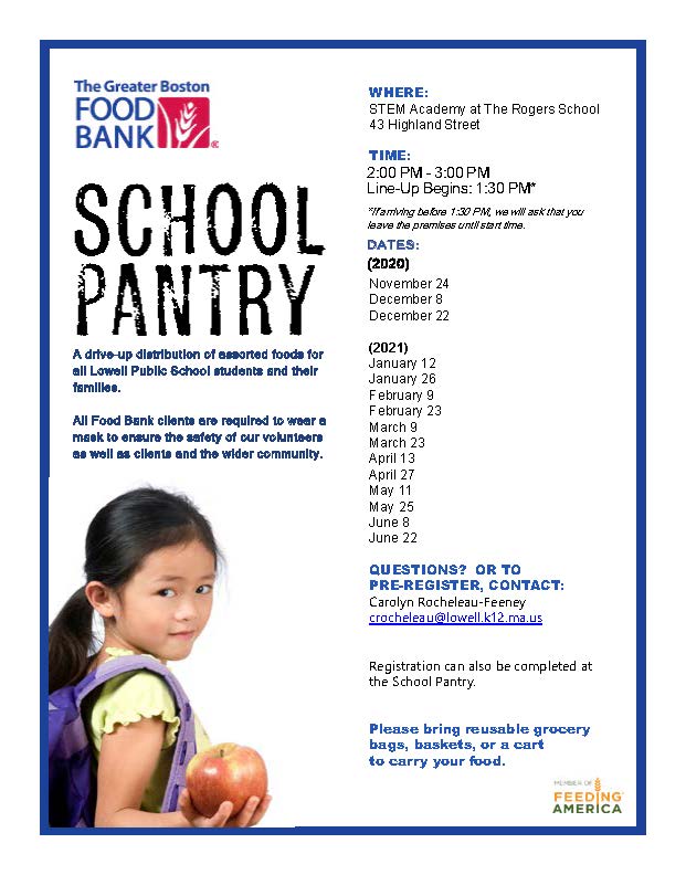 School Food Drive Flyer