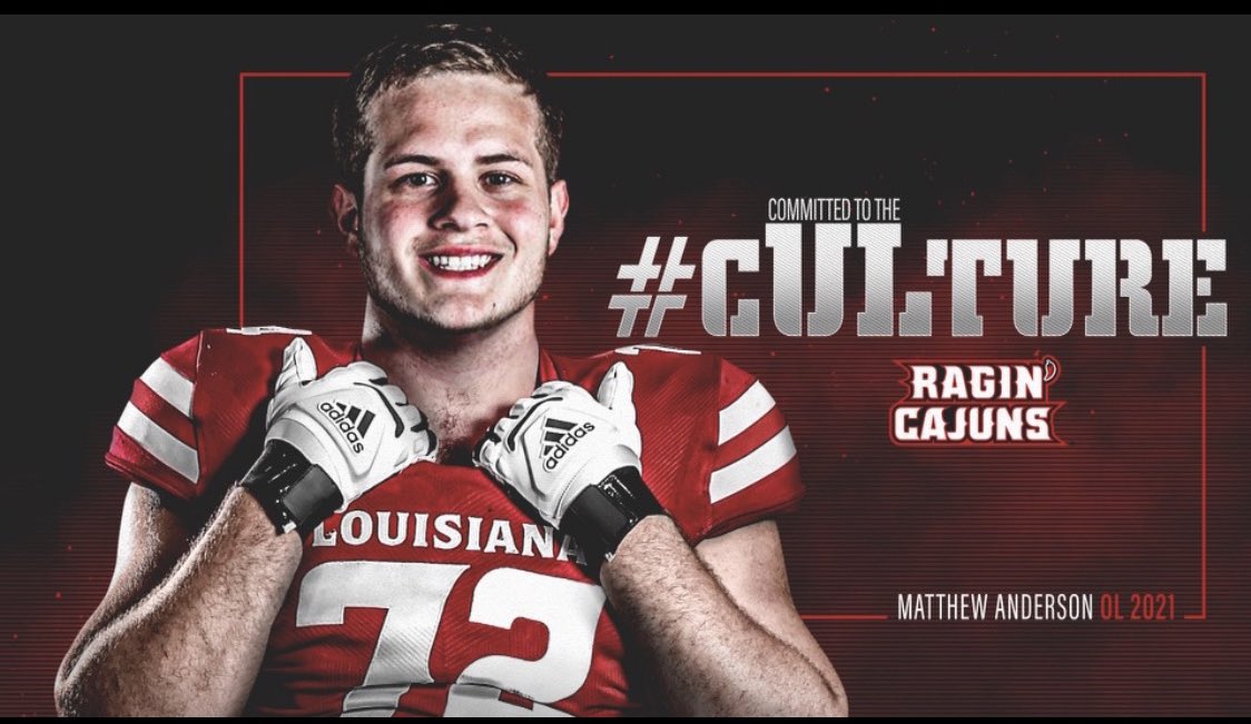 Nebraska OL Matthew Anderson transfers to Louisiana : r/CFB