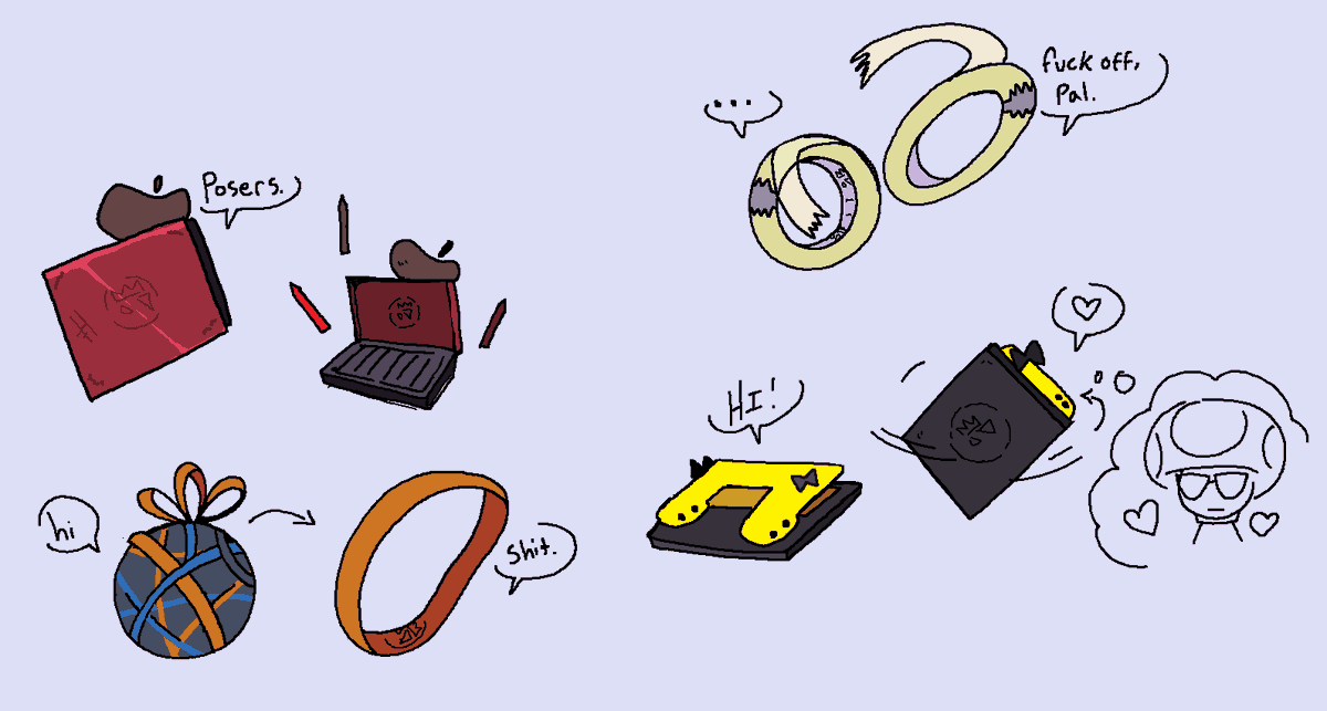 「Super Emo Paper Mario AU doodles 」|Darshanのイラスト