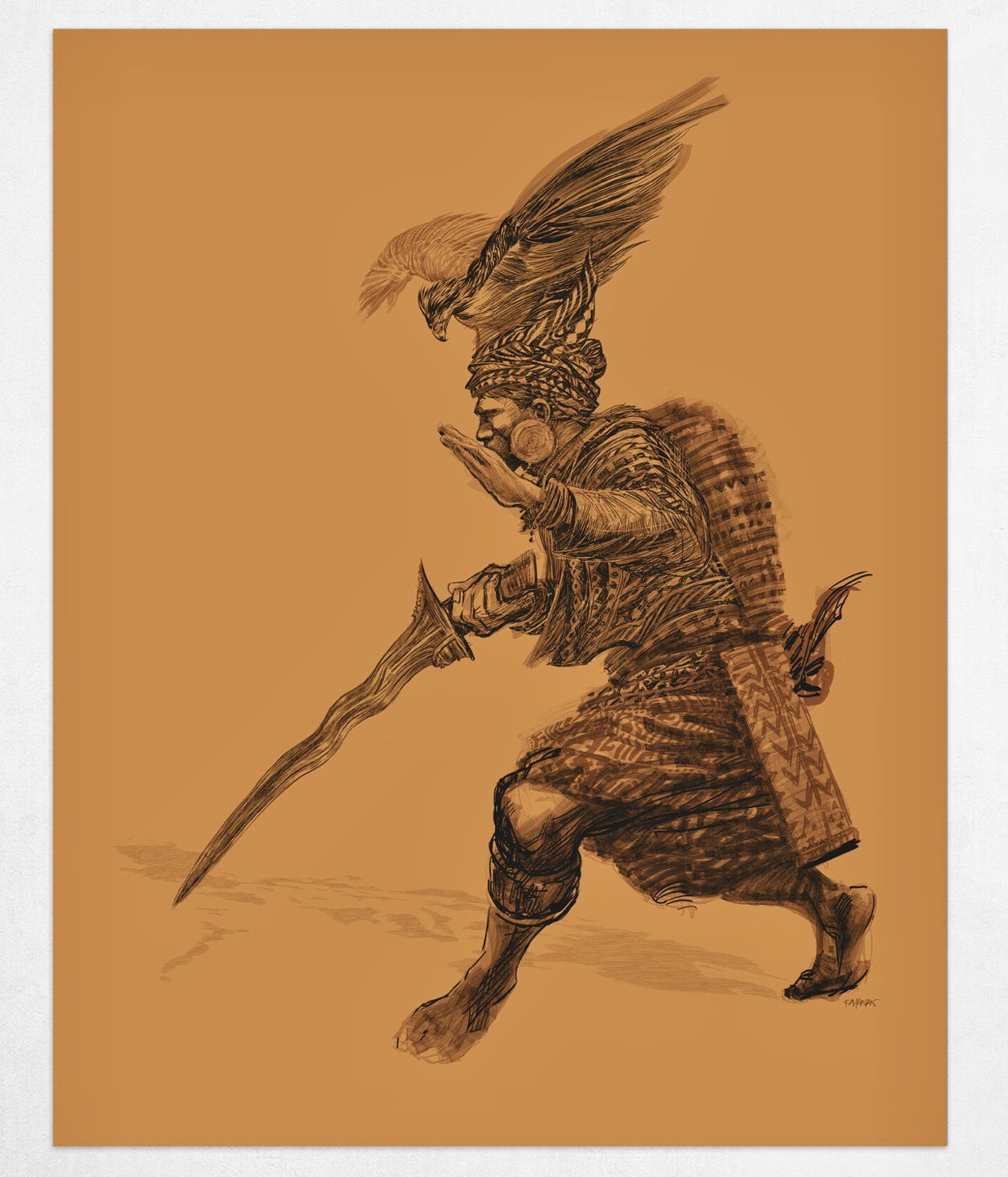 Filipino Warrior Art