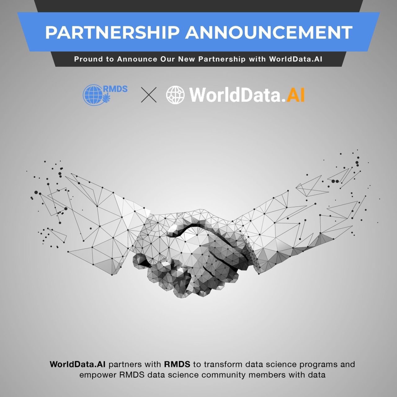 RMDS on Twitter: "🚨NEW Partnership announcement🚨 @WorldData_AI #DataScience #partnership https ...
