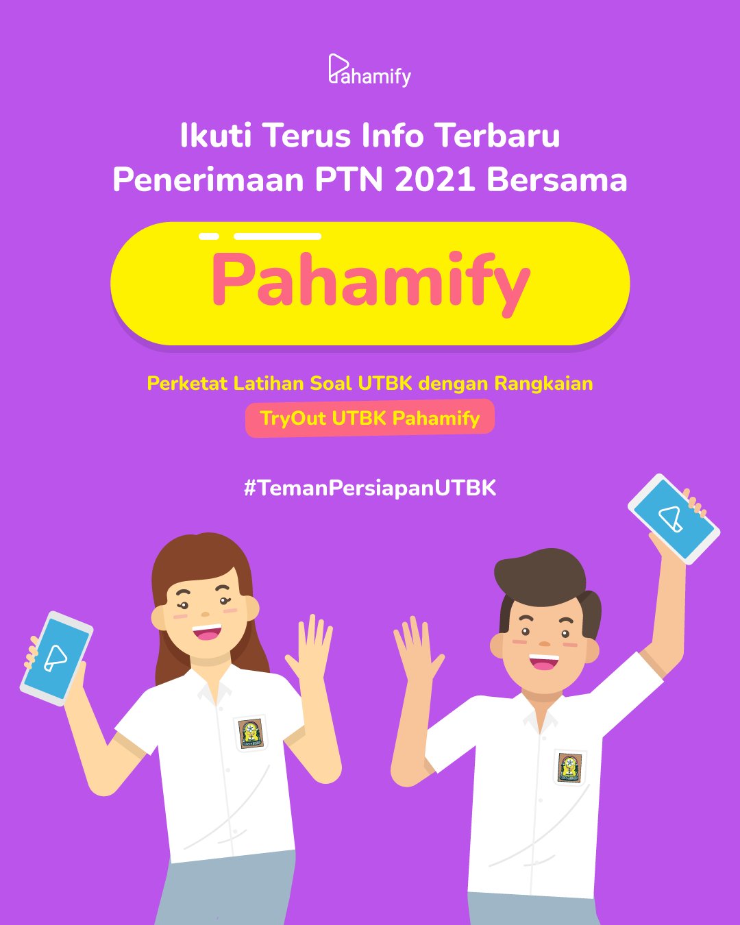 Pahamify siap bantu #TaklukkanUTBK on Twitter: "Yuk persiapkan UTBK mulai dari sekarang! Jangan ...