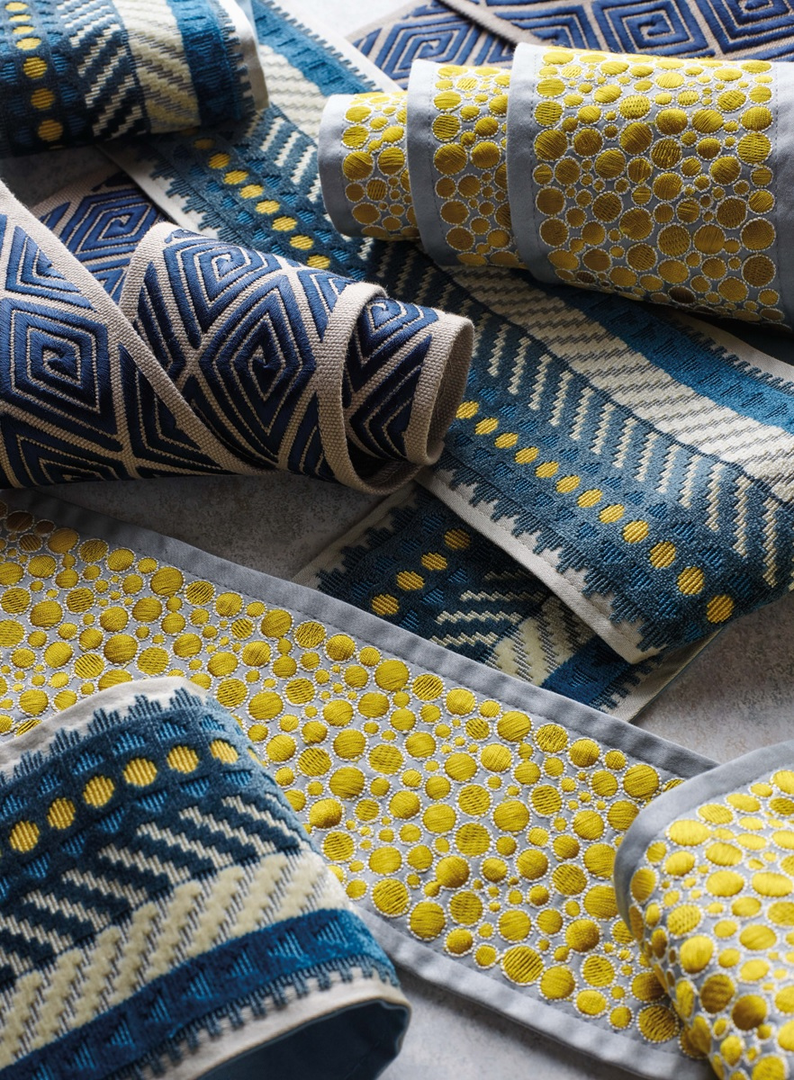 Trimmings are the perfect way to add colour and pattern to interiors as ...