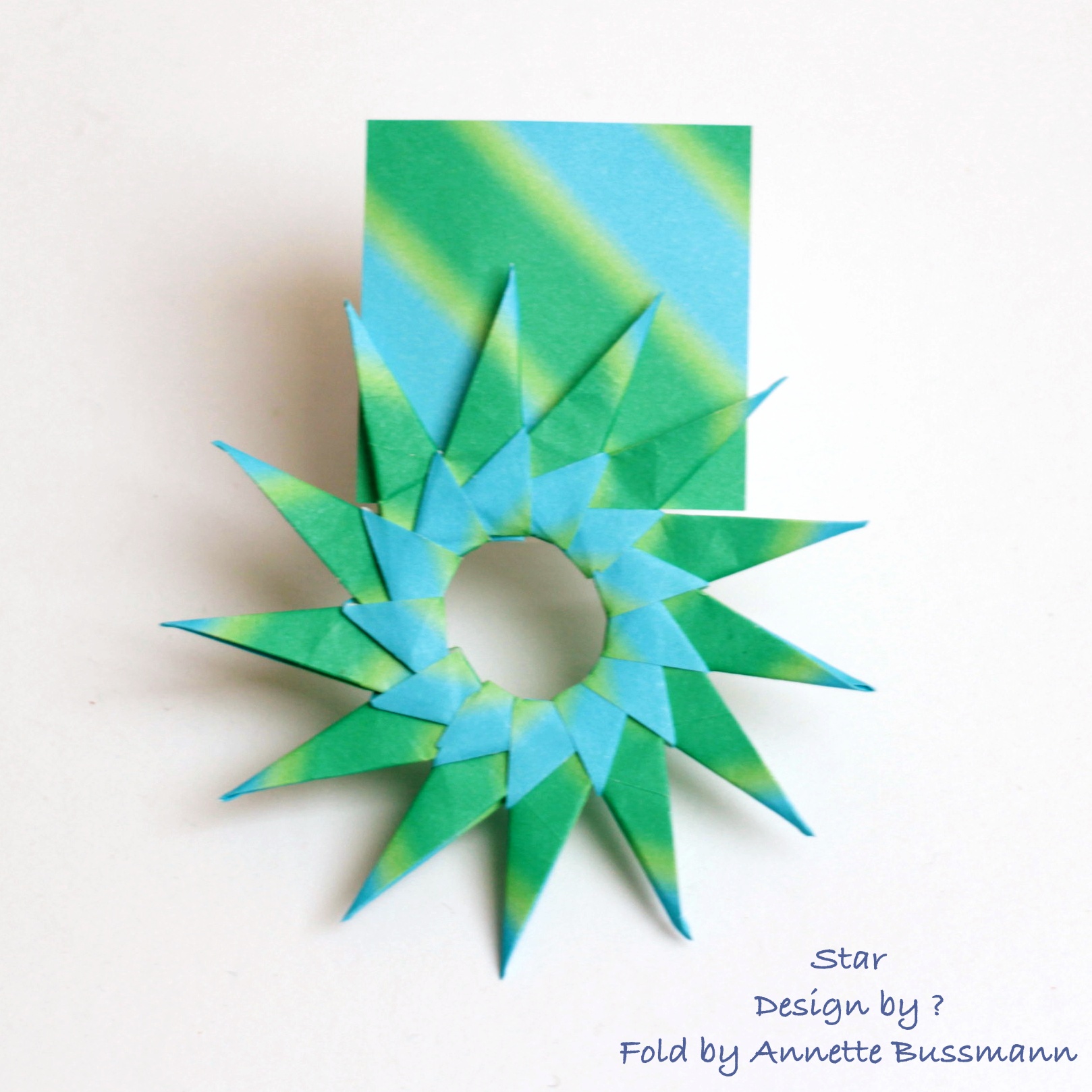 Modular Star Origami Instructions