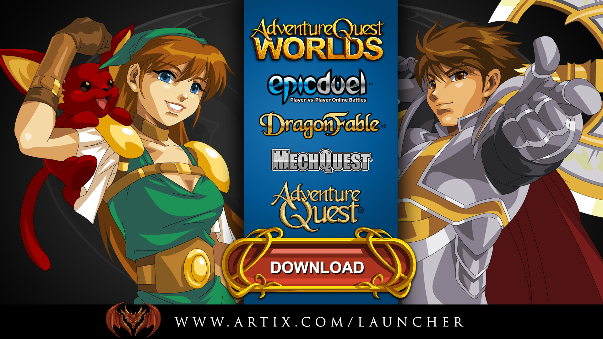 Adventure Quest Worlds Dragon