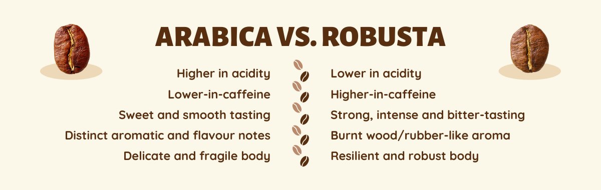 Arabica Robusta Coffee Beans: What Are The Differences? –, 44% OFF