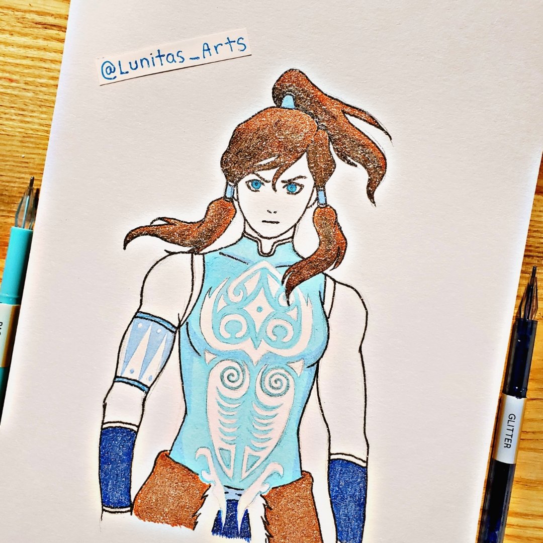 Avatar Korra Drawing