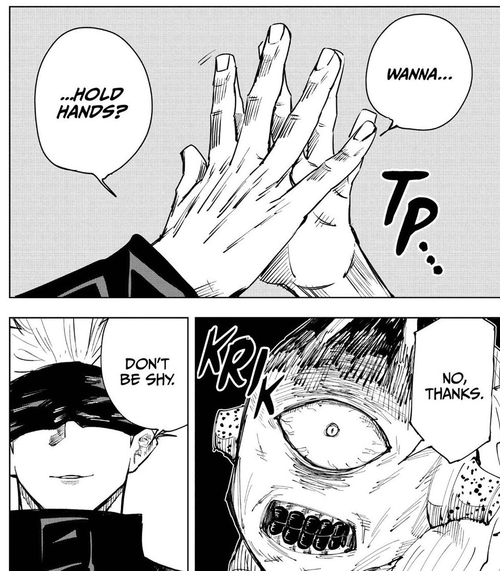 「reminder that gojo was willing to flirt 」|JUJUTSU KAISEN S2 JULY 6THの漫画