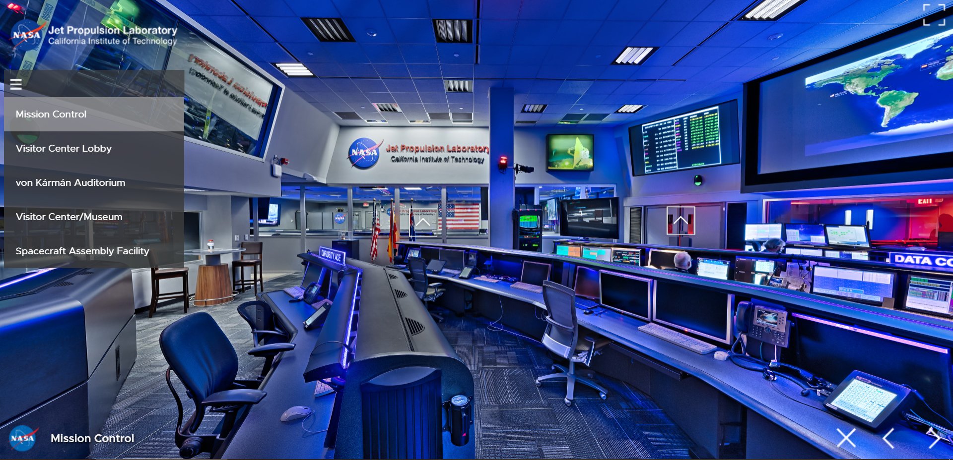 Virtual Mission Control Center