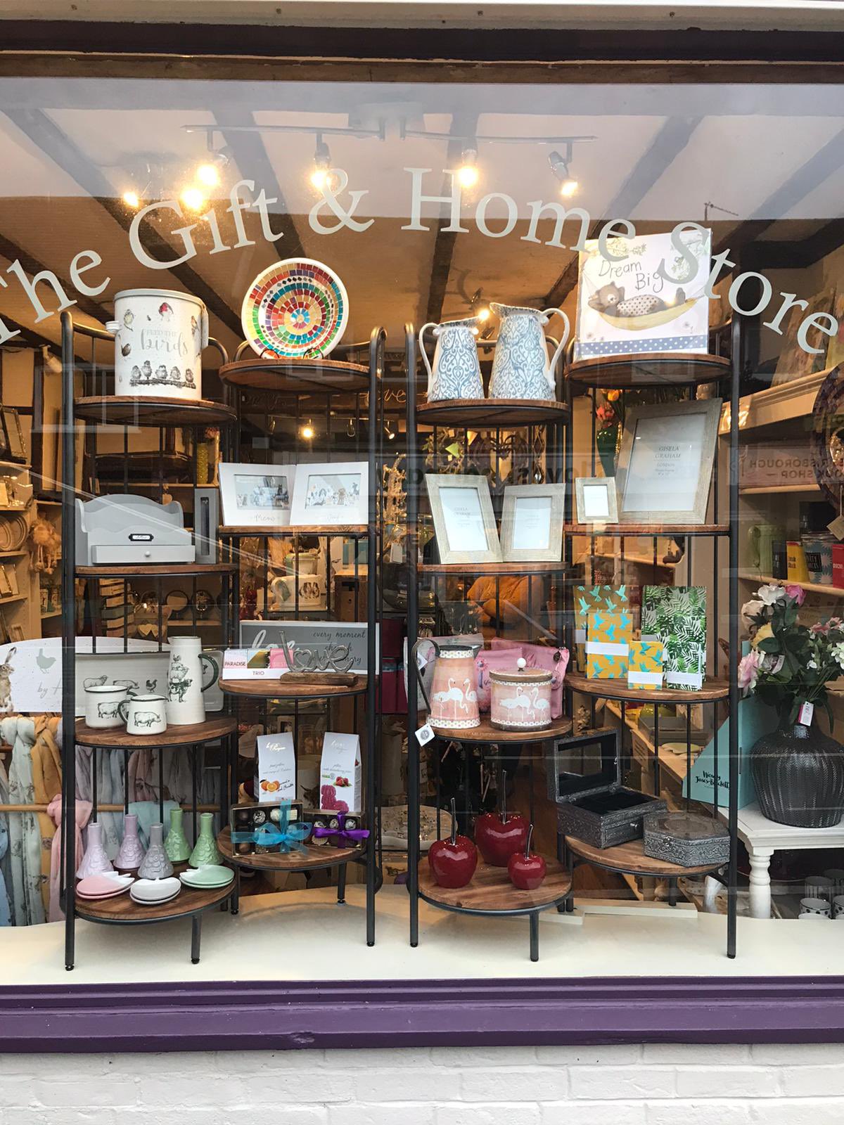 Window Display Shelves We've Really Missed You Coronavirus Retail