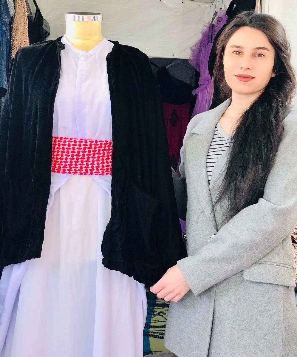 Fleeing from the ISIS assault, Sayfi was not able to finish school. But ...