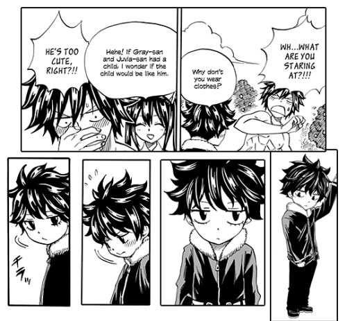 Fairy Tail Gray And Juvia Kid