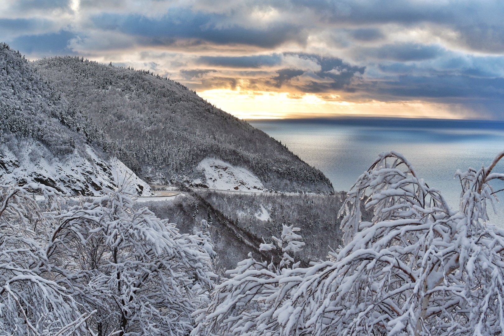 Cabot Trail Winter
