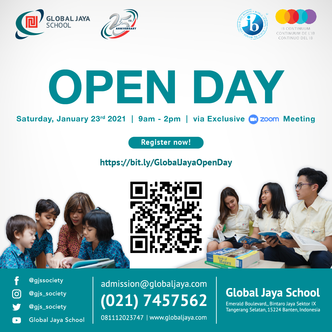 Global Jaya International School Logo Global Modern International