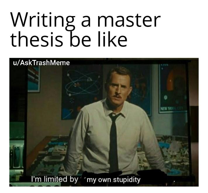 Master Degree Memes