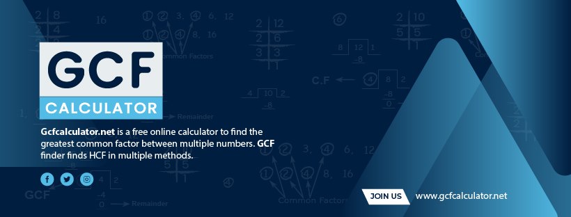 Greatest Common Factor Calculator