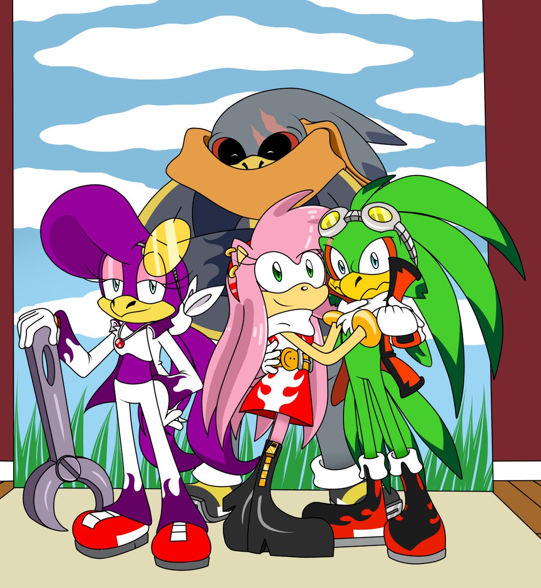 Project x amy rose werehog sonic - smallret