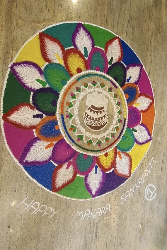 Rangoli Competition Winners