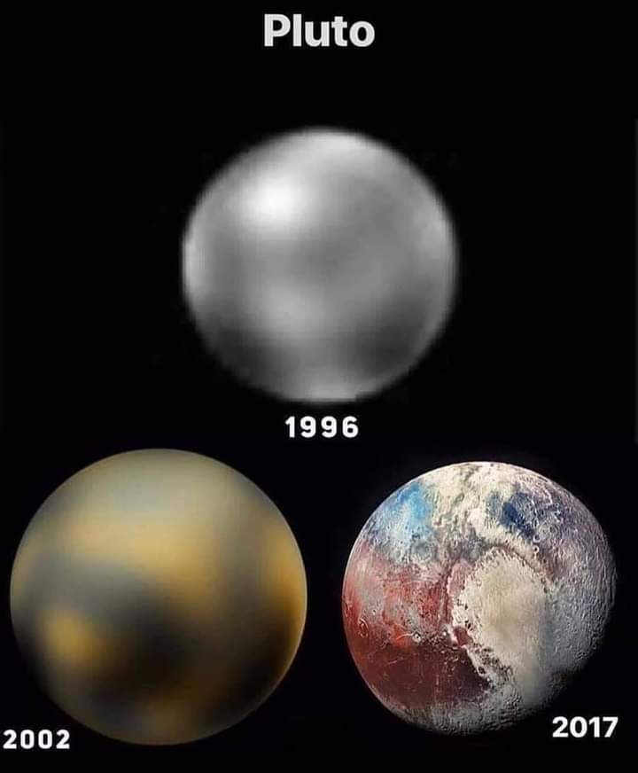 Pluto Evolution