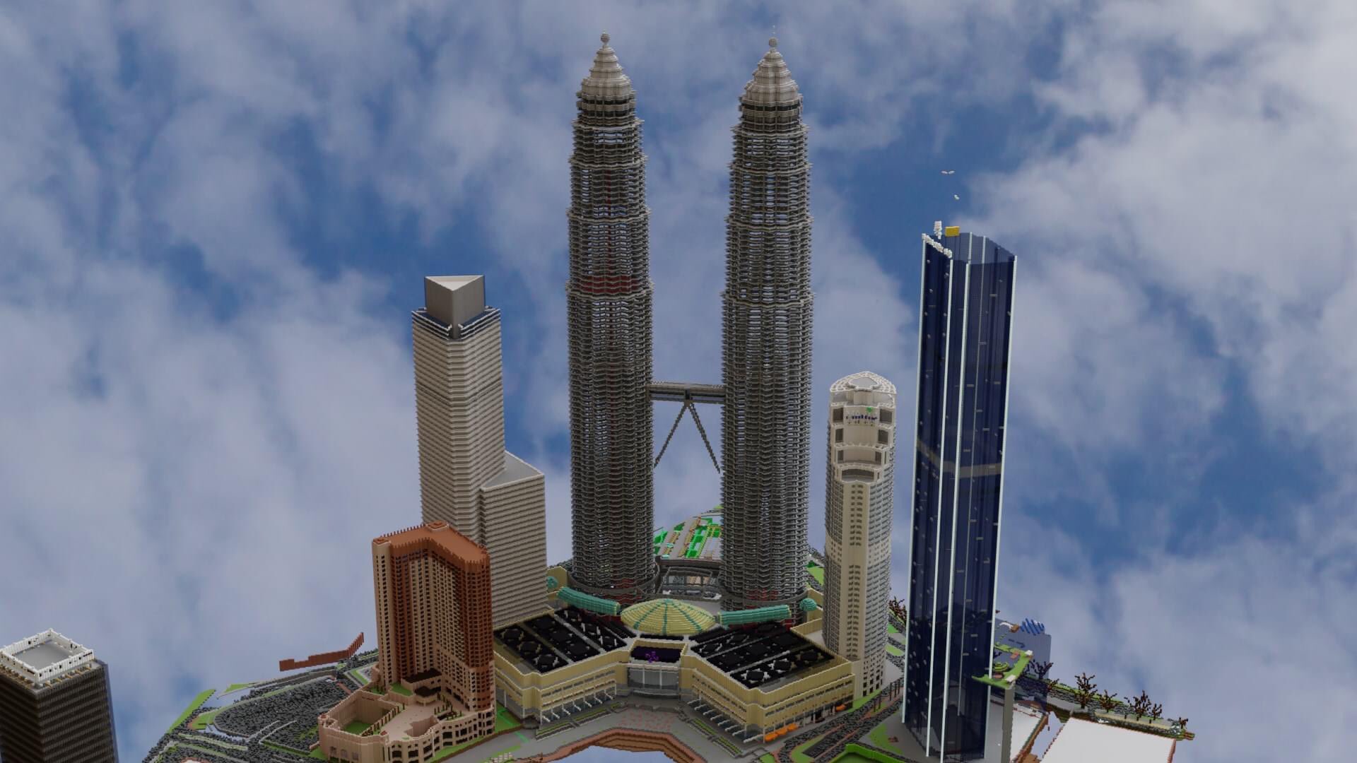 Petronas Towers Minecraft