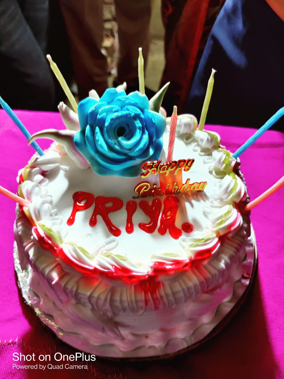 Birthday Cake Pictures With Name Priya