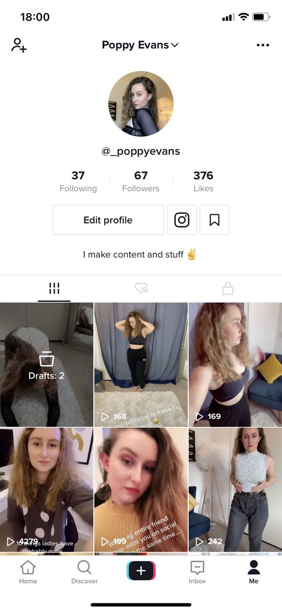 Do you follow my TikTok? 🤪 https://t.co/93iZLdBimH 𝙋𝙤𝙥𝙥𝙮 𝙀𝙫𝙖𝙣𝙨 @poppyevans