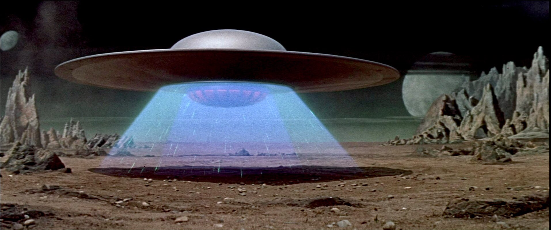 Forbidden Planet Saucer Model