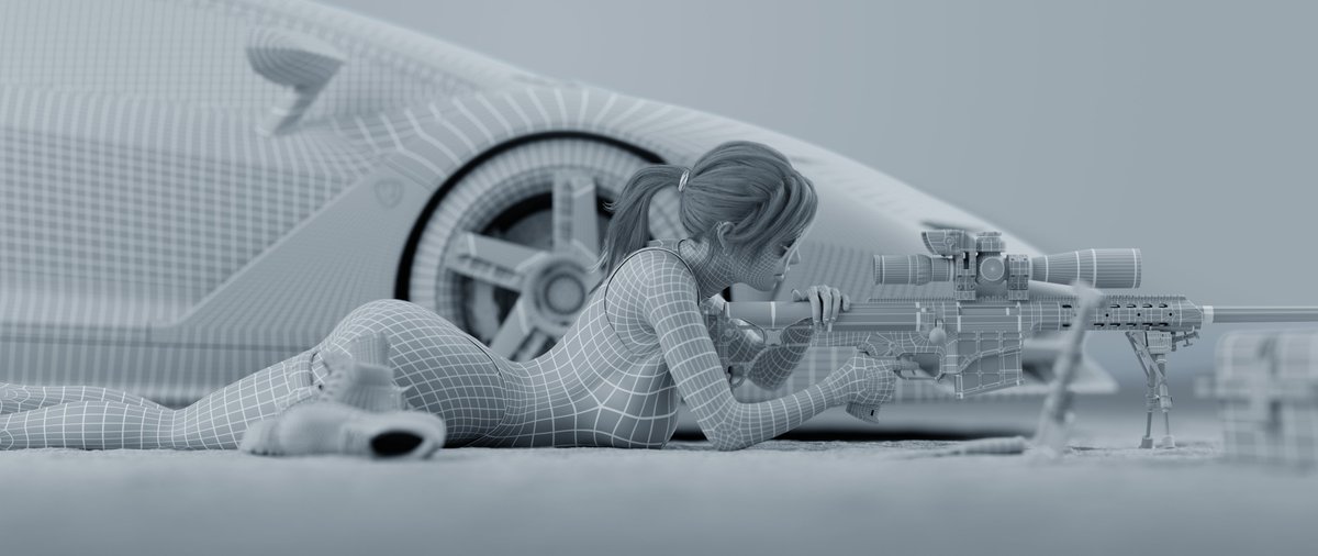 Lara has nice curves KisX @kisx3d