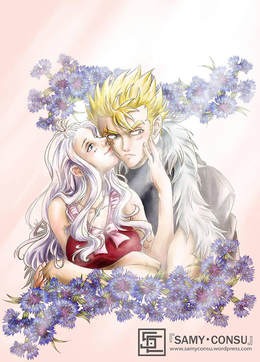 Fairy Tail Mirajane And Laxus Kiss