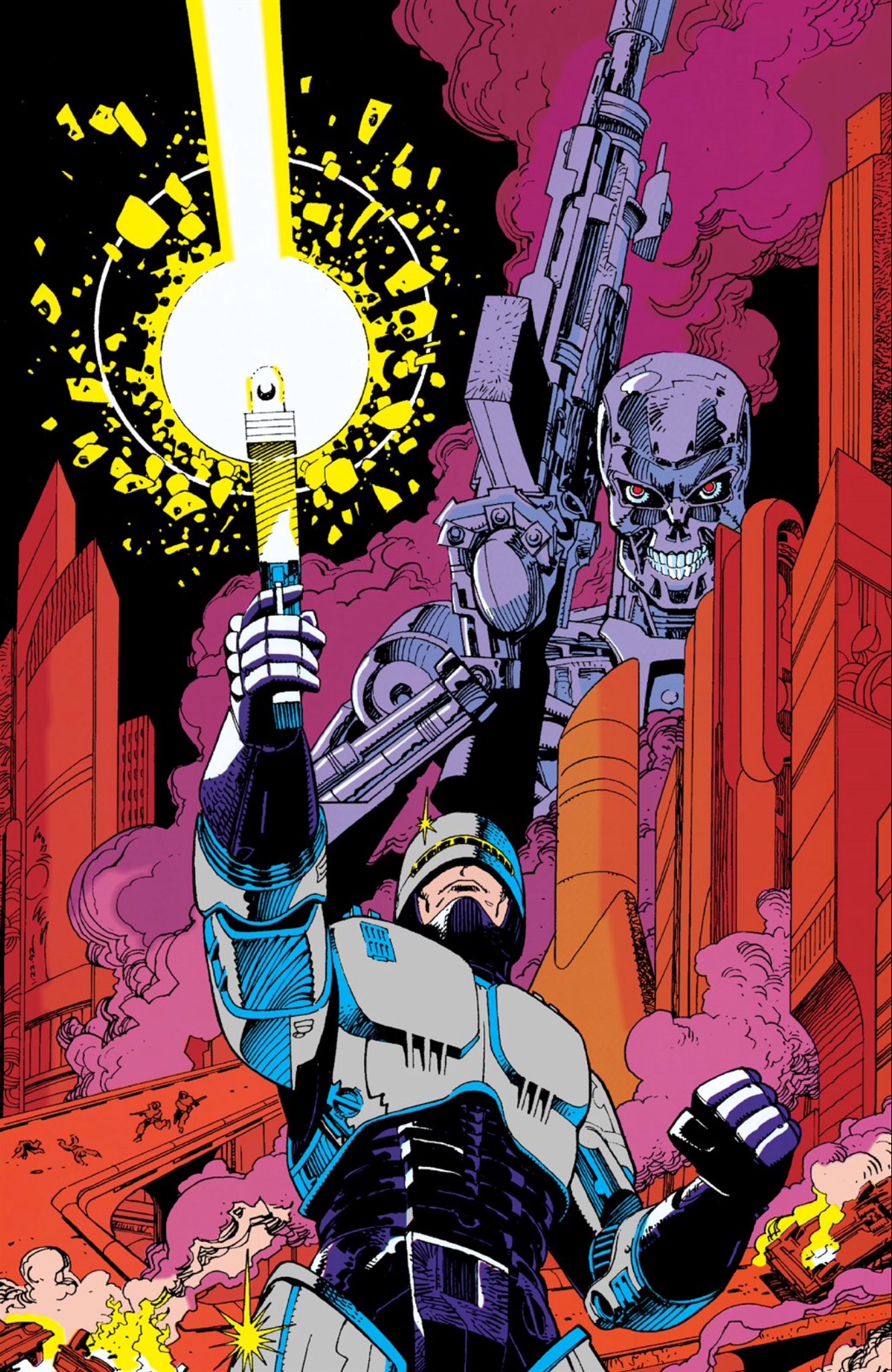 Terminator Vs Robocop Wallpaper