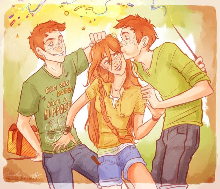 Harry Potter And Ginny Weasley Fan Art