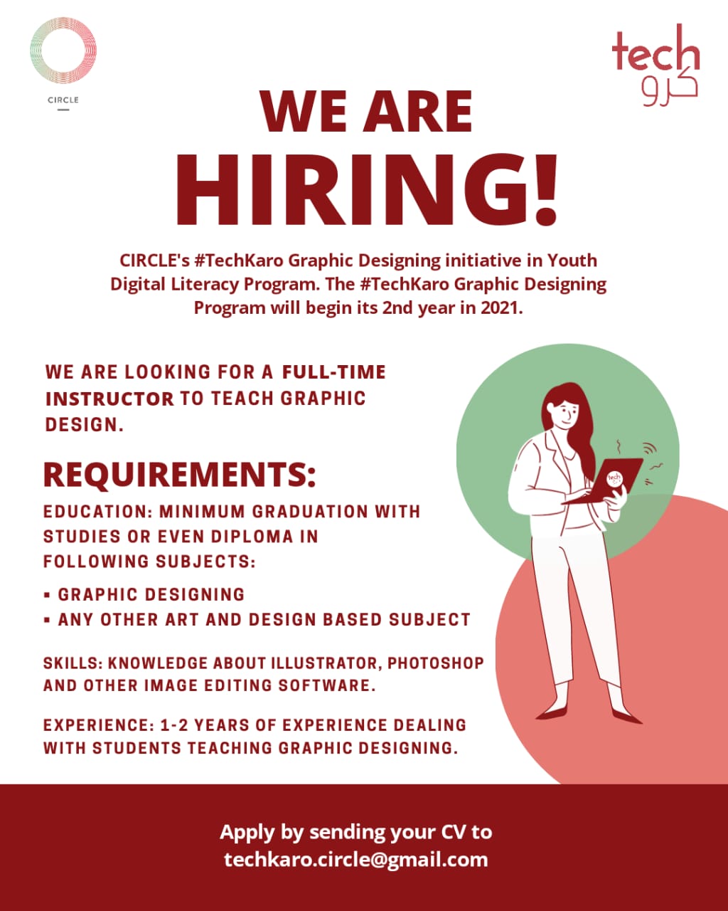 Graphic Designer Job Post