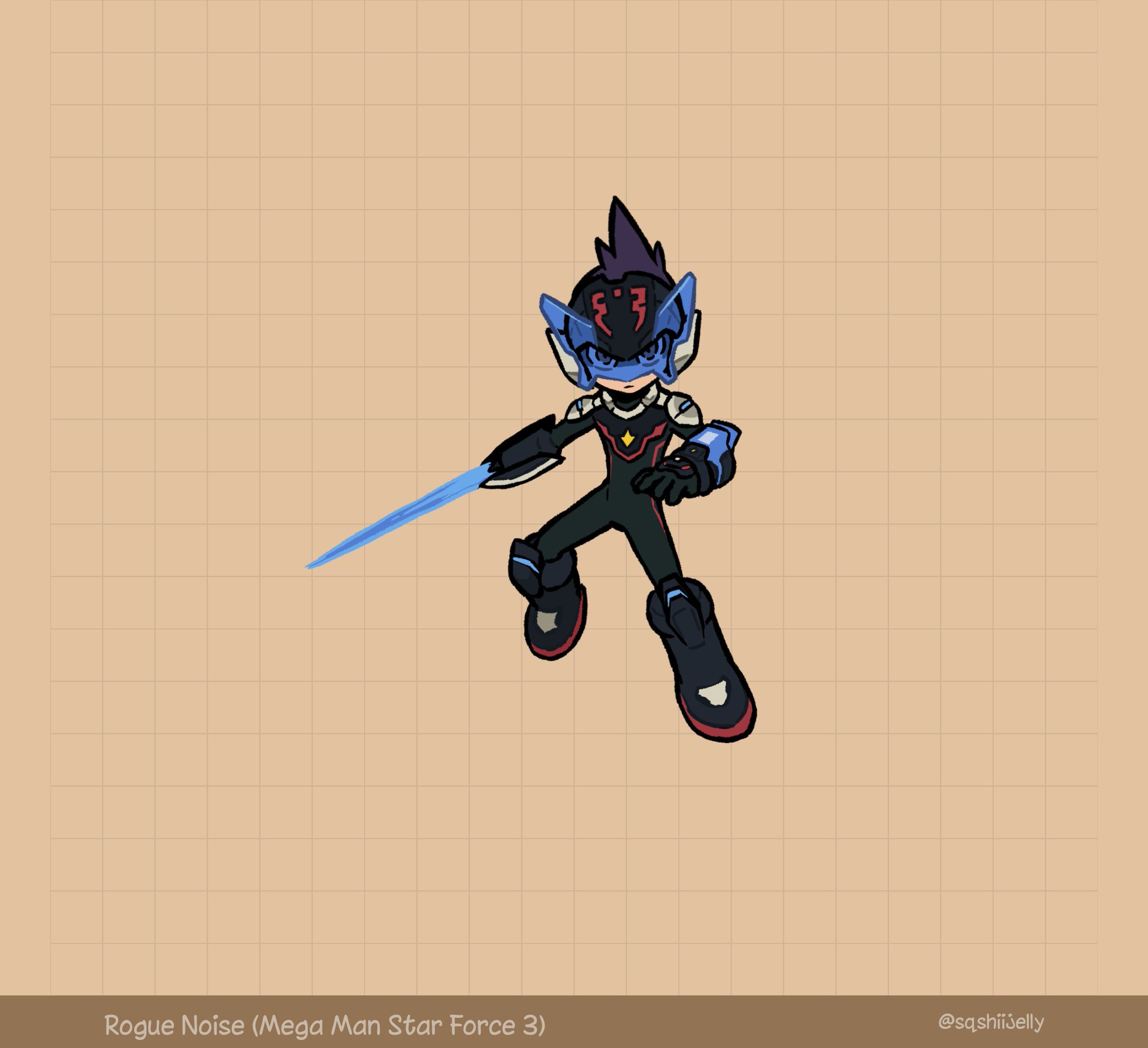 Megaman Starforce 3 Rogue Noise