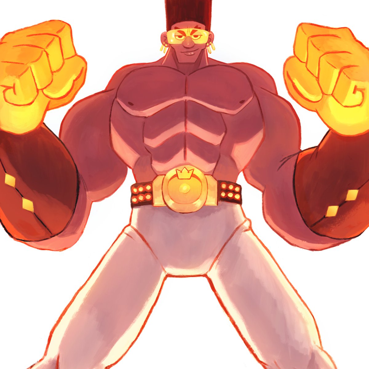 「Adding some Java Kings into your feed. 」|AJ “Big Boom” Howardのイラスト