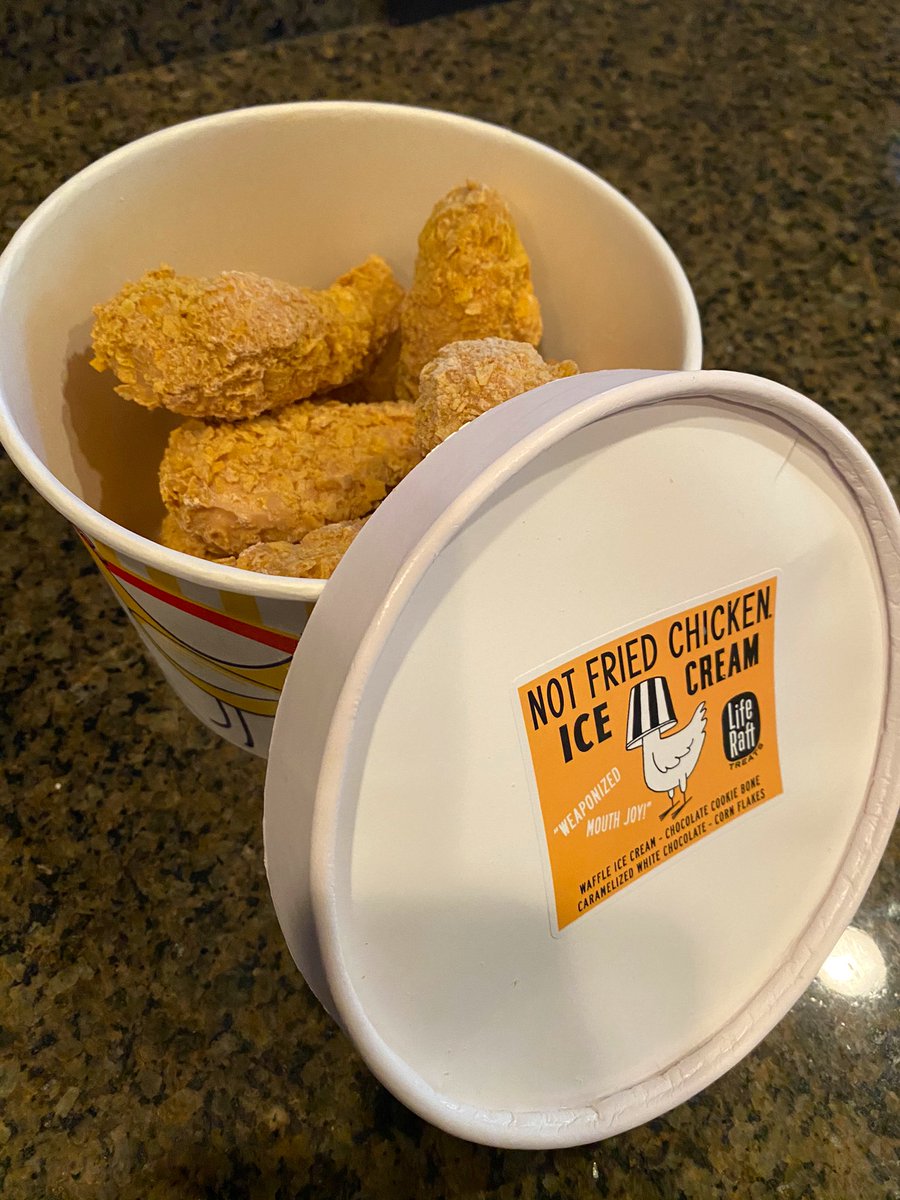 Fried Chicken Ice Cream