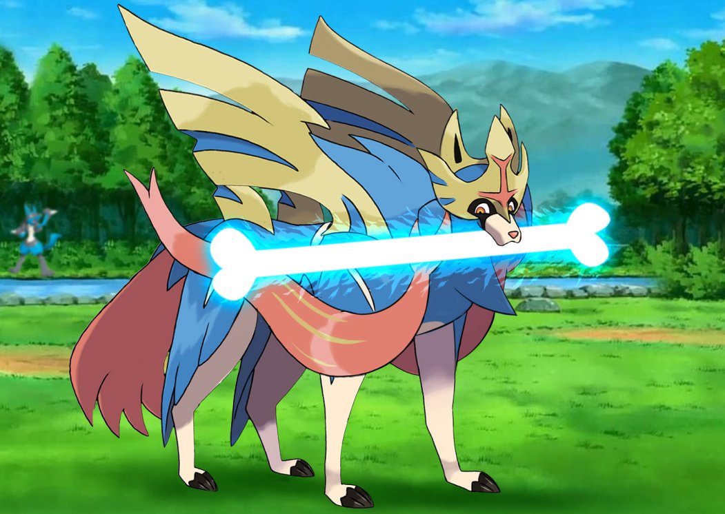 Lucario Bone Rush Pikachu