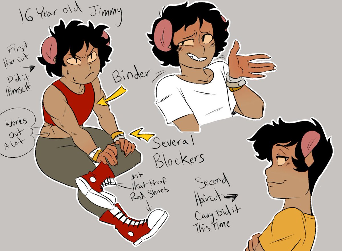 「Mind if I uhhhh spam y'all with a bunch of my fave Jimmy stu」🐝Roxanne🐝の漫画