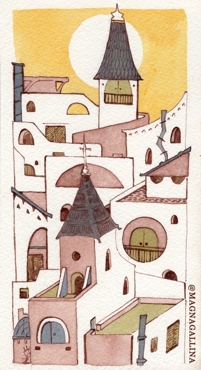 「when I lack inspiration and just want to scribble something,」Magna 🇮🇹の漫画