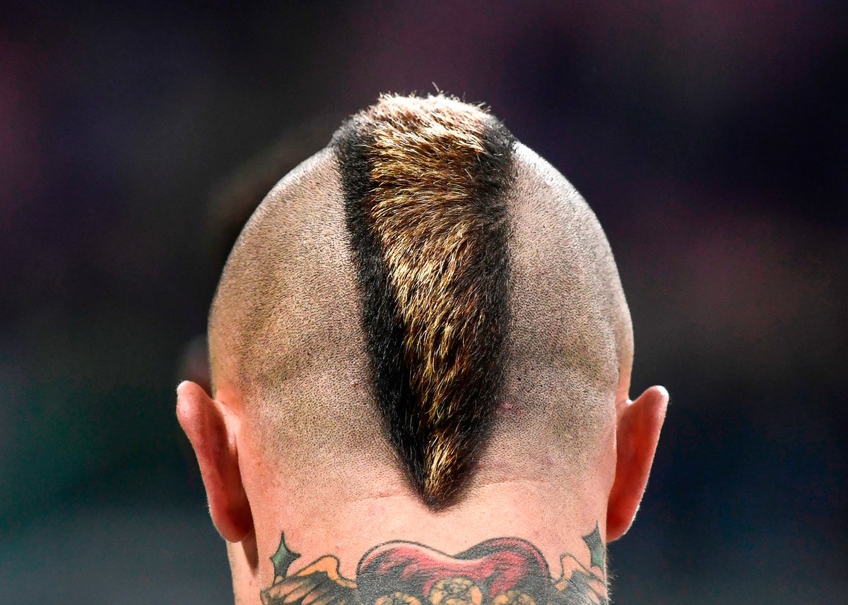 Radja Nainggolan Hair
